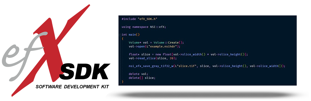 Software Development Kit | Post-Reconstruction Image Analysis